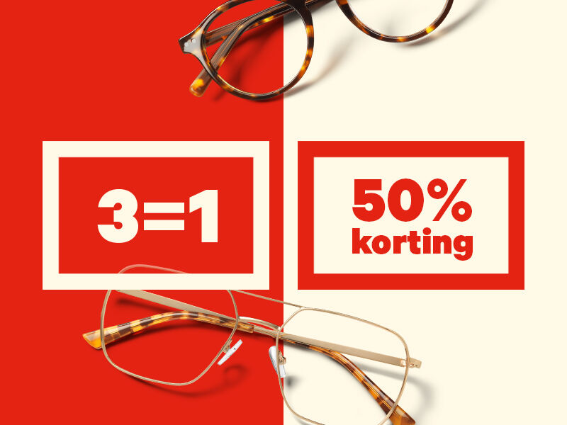 Bril acties, zonnebril acties & lenzen acties | Hans Anders